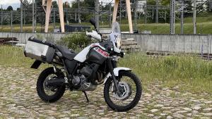 Balts Yamaha XT 2009 Viļņa, ar dzinēja tilpumu 0.66 L un nobraukumu 62 tūkst. km par 4100 €, foto  vietnē AUTOMOTO.COM.LV