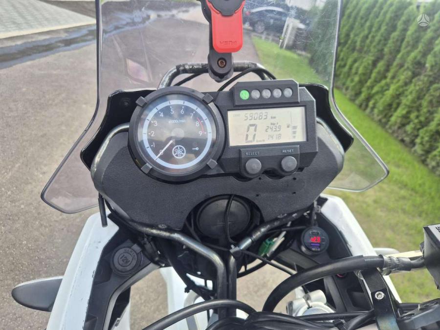 White Yamaha XT 2010 in Kaunas, with an engine capacity of 0.66 L and mileage of 59 thousand km for 4500 €, photo 14 on AUTOMOTO.COM.LV