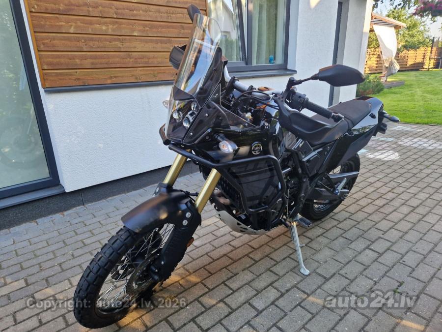Melns Yamaha XTZ 700 Tenere 2022 Pērnava, ar dzinēja tilpumu 0.69 L un nobraukumu 10 tūkst. km par 8500 €, foto 5 vietnē AUTOMOTO.COM.LV