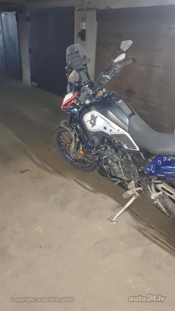 Blue Yamaha XTZ 700 Tenere 2021 in Tallinn, with an engine capacity of 0.69 L and mileage of 24 thousand km for 8400 €, photo 4 on AUTOMOTO.COM.LV