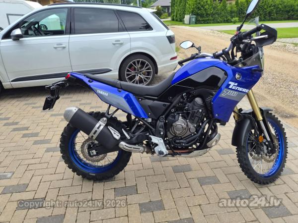 Zils Yamaha XTZ 700 Tenere 2023 Tallina, ar dzinēja tilpumu 0.70 L un nobraukumu 6 tūkst. km par 9600 €, foto 3 vietnē AUTOMOTO.COM.LV