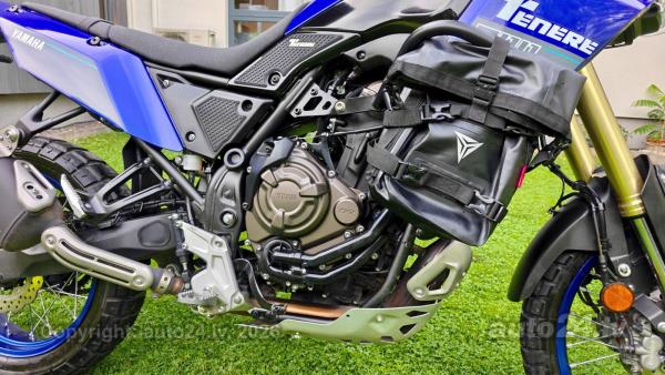 Blue Yamaha XTZ 700 Tenere 2023 in Voru, with an engine capacity of 0.69 L and mileage of 7 thousand km for 9800 €, photo 8 on AUTOMOTO.COM.LV