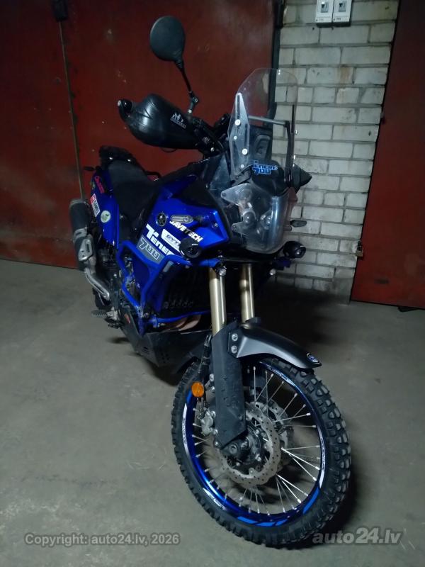 Blue Yamaha XTZ 700 Tenere 2023 in Tallinn, with an engine capacity of 0.70 L and mileage of 19 thousand km for 8500 €, photo 3 on AUTOMOTO.COM.LV