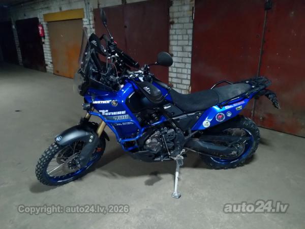 Blue Yamaha XTZ 700 Tenere 2023 in Tallinn, with an engine capacity of 0.70 L and mileage of 19 thousand km for 8500 €, photo 9 on AUTOMOTO.COM.LV