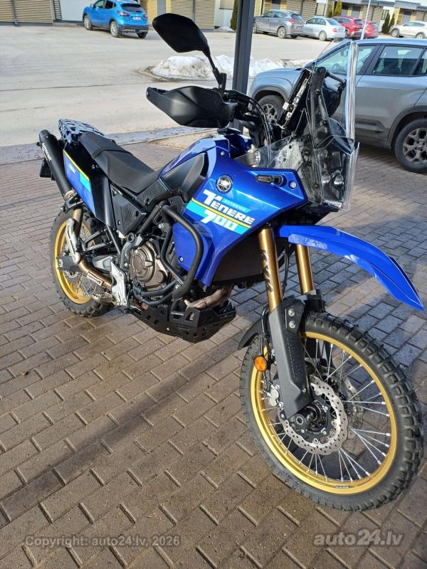 Zils Yamaha XTZ 700 Tenere 2024 Tartu, ar dzinēja tilpumu 0.69 L un nobraukumu 7 tūkst. km par 11400 €, foto 2 vietnē AUTOMOTO.COM.LV