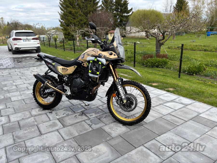 Yamaha XTZ 700 Tenere 2025 Tallina, ar dzinēja tilpumu 0.69 L un nobraukumu 1 tūkst. km par 12500 €, foto 1 vietnē AUTOMOTO.COM.LV