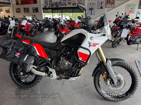 White Yamaha XTZ 700 Tenere 2020 in Tallinn, with an engine capacity of 0.69 L and mileage of 16 thousand km for 8490 €, photo 2 on AUTOMOTO.COM.LV