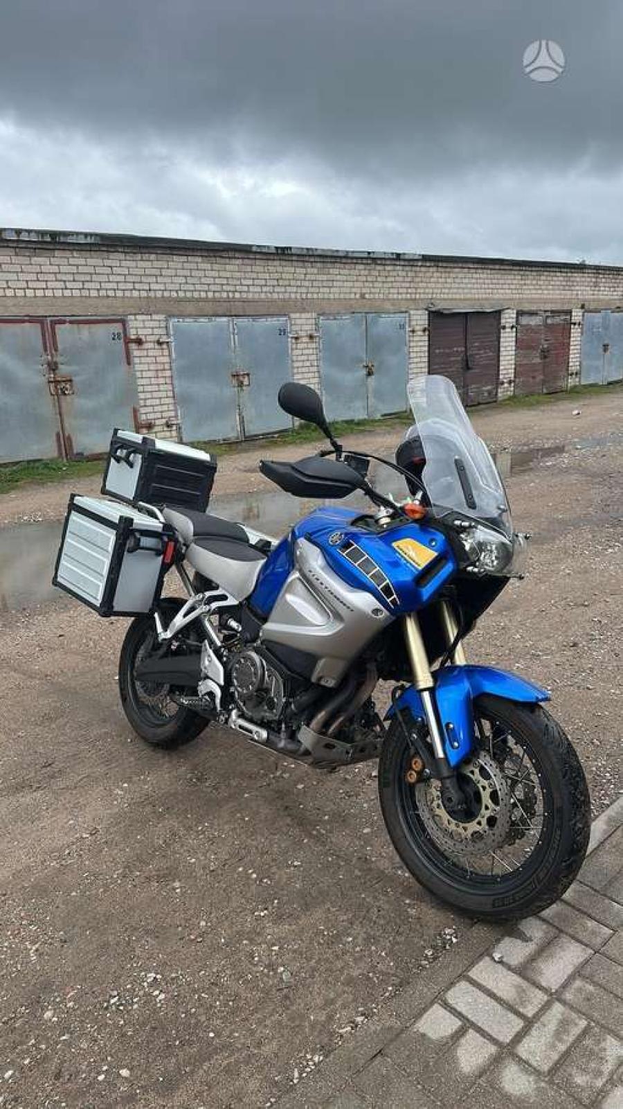 Zils Yamaha XTZ 2010 Tauragė, ar dzinēja tilpumu 1.20 L un nobraukumu 50 tūkst. km par 5500 €, foto 1 vietnē AUTOMOTO.COM.LV