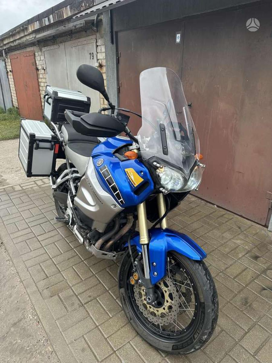 Zils Yamaha XTZ 2010 Tauragė, ar dzinēja tilpumu 1.20 L un nobraukumu 50 tūkst. km par 5500 €, foto 4 vietnē AUTOMOTO.COM.LV