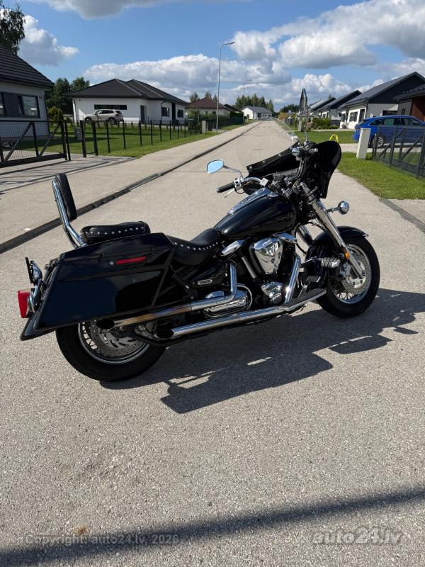 Black Yamaha XV 1600 2002 in Tartu, with an engine capacity of 1.60 L and mileage of 43 thousand km for 5200 €, photo 1 on AUTOMOTO.COM.LV
