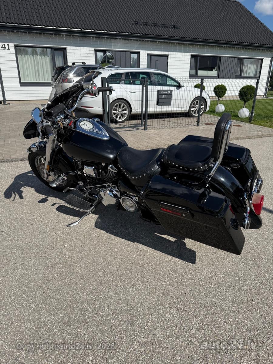 Черный Ямаха XV 1600 2002 в Тарту, объемом двигателя 1.60 л и пробегом 43 тыс. км за 5200 €, фото 3 на AUTOMOTO.COM.LV