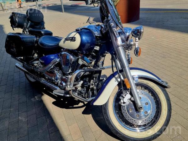 Yamaha XV 1600 1999 in Riga, with an engine capacity of 1.60 L and mileage of 0 thousand km for 5900 €, photo 7 on AUTOMOTO.COM.LV