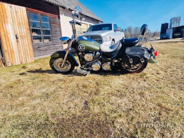 Yamaha XV 1600 2001 Tartu, ar dzinēja tilpumu 1.60 L un nobraukumu 37 tūkst. km par 4650 €, foto 2 vietnē AUTOMOTO.COM.LV