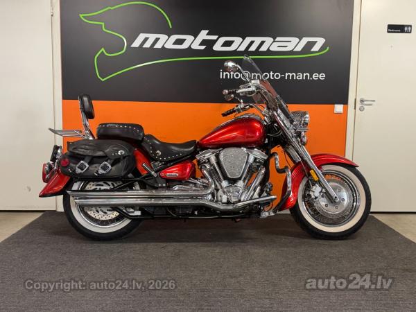 Sarkans Yamaha XV 1600 2003 Tartu, ar dzinēja tilpumu 1.60 L un nobraukumu 27 tūkst. km par 4990 €, foto 2 vietnē AUTOMOTO.COM.LV