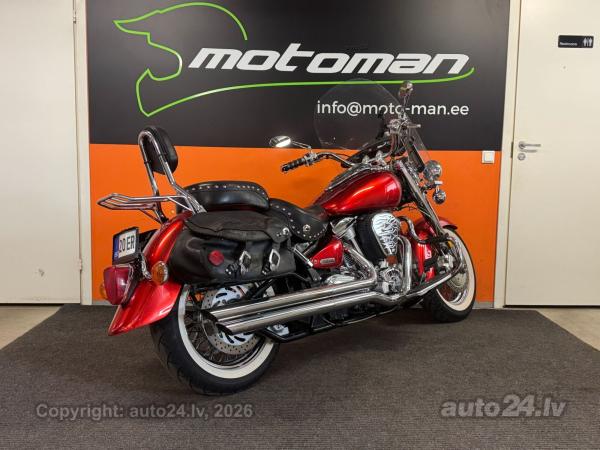 Sarkans Yamaha XV 1600 2003 Tartu, ar dzinēja tilpumu 1.60 L un nobraukumu 27 tūkst. km par 4990 €, foto 3 vietnē AUTOMOTO.COM.LV