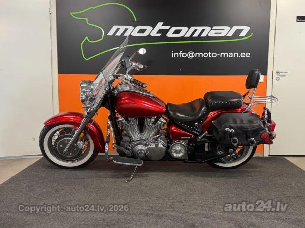 Sarkans Yamaha XV 1600 2003 Tartu, ar dzinēja tilpumu 1.60 L un nobraukumu 27 tūkst. km par 4990 €, foto 5 vietnē AUTOMOTO.COM.LV