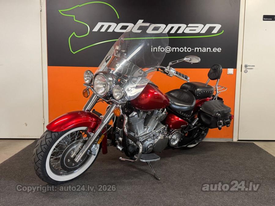 Красный Ямаха XV 1600 2003 в Тарту, объемом двигателя 1.60 л и пробегом 27 тыс. км за 4990 €, фото 7 на AUTOMOTO.COM.LV