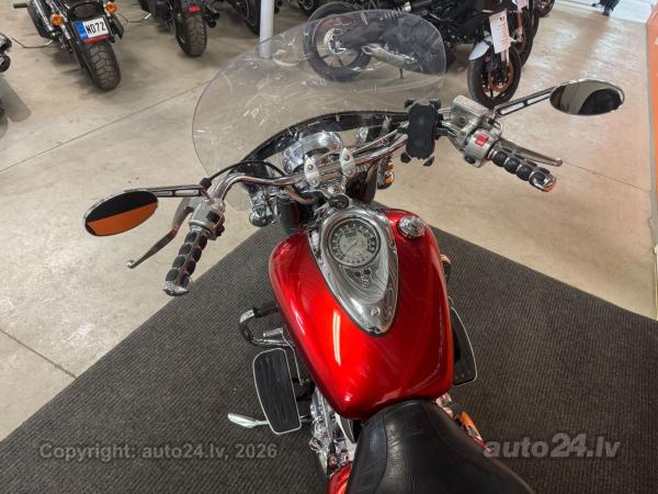 Sarkans Yamaha XV 1600 2003 Tartu, ar dzinēja tilpumu 1.60 L un nobraukumu 27 tūkst. km par 4990 €, foto 8 vietnē AUTOMOTO.COM.LV