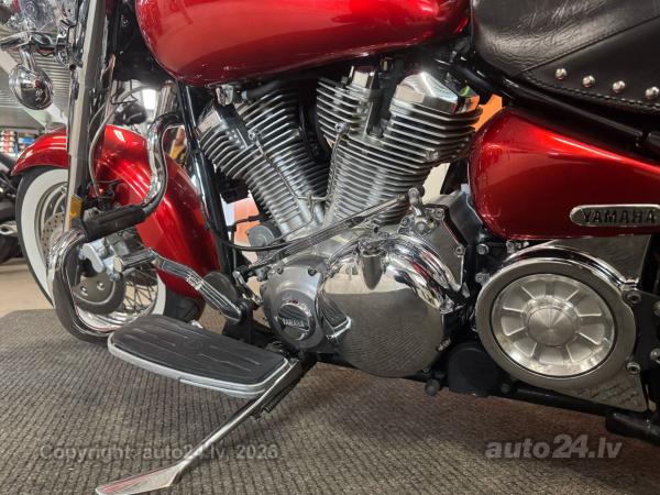 Sarkans Yamaha XV 1600 2003 Tartu, ar dzinēja tilpumu 1.60 L un nobraukumu 27 tūkst. km par 4990 €, foto 10 vietnē AUTOMOTO.COM.LV