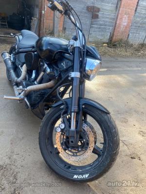 Black Yamaha XV 1700 Warrior 2002 in Karksi-Nuia, with an engine capacity of 1.67 L and mileage of 31 thousand km for 6500 €, photo 2 on AUTOMOTO.COM.LV