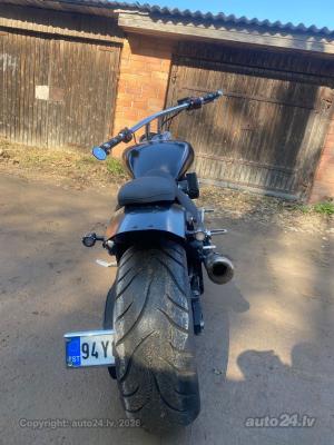 Black Yamaha XV 1700 Warrior 2002 in Karksi-Nuia, with an engine capacity of 1.67 L and mileage of 31 thousand km for 6500 €, photo 7 on AUTOMOTO.COM.LV