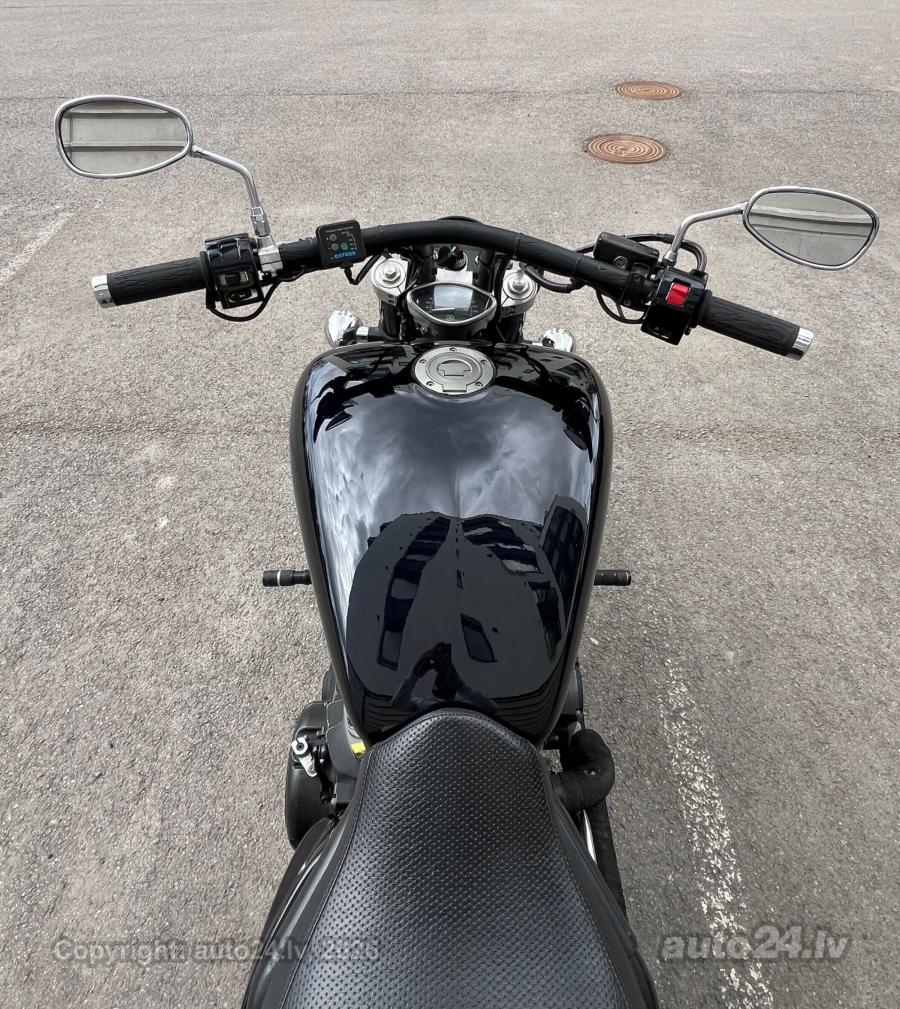 Черный Ямаха XV 1700 Warrior 2002 в Пярну, объемом двигателя 1.67 л и пробегом 38 тыс. км за 5800 €, фото 7 на AUTOMOTO.COM.LV