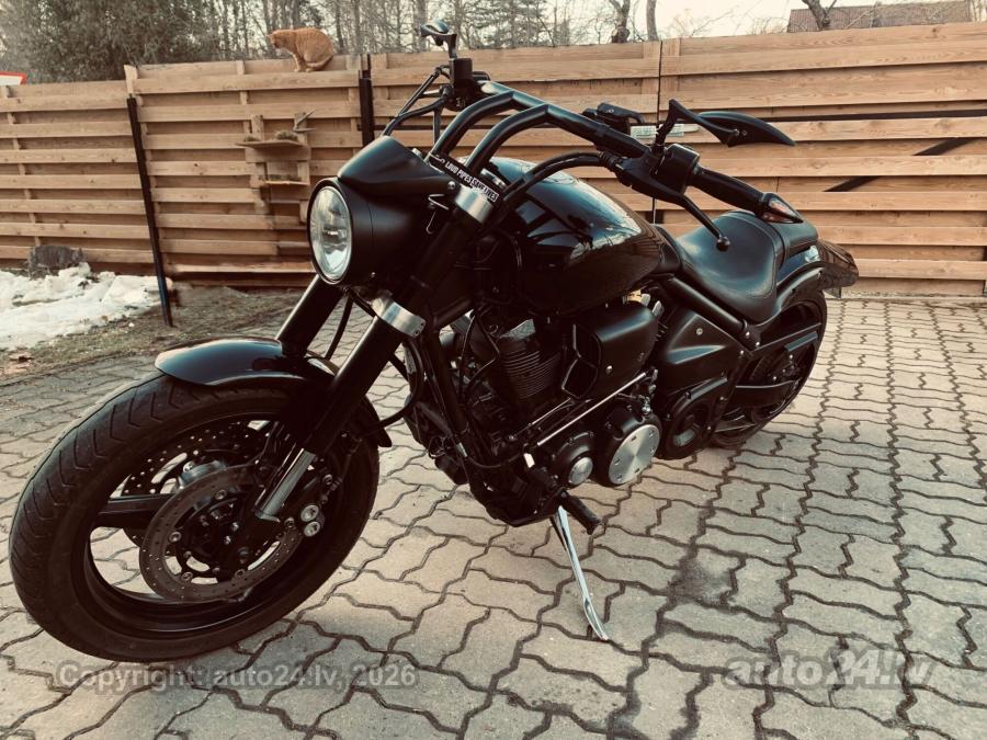 Черный Ямаха XV 1700 Warrior 2002 в Тарту, объемом двигателя 1.67 л и пробегом 0 тыс. км за 7500 €, фото 5 на AUTOMOTO.COM.LV
