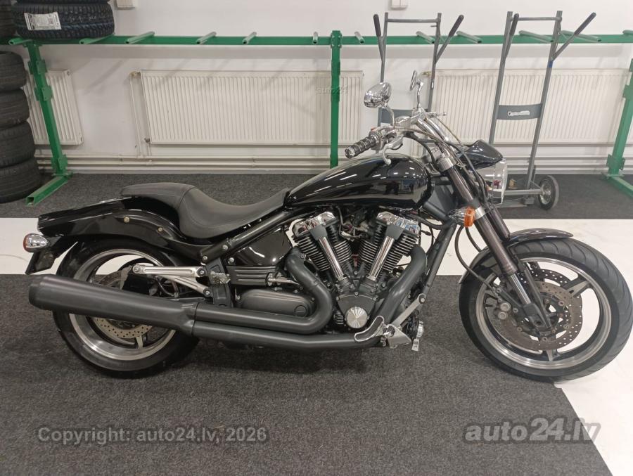 Black Yamaha XV 1700 Warrior 2002 in Tallinn, with an engine capacity of 1.70 L and mileage of 26 thousand km for 7000 €, photo 1 on AUTOMOTO.COM.LV