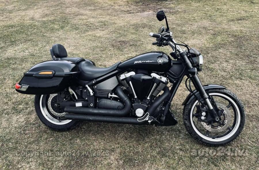 Melns Yamaha XV 1700 Warrior 2008 Tartu, ar dzinēja tilpumu 1.67 L un nobraukumu 44 tūkst. km par 8900 €, foto 4 vietnē AUTOMOTO.COM.LV