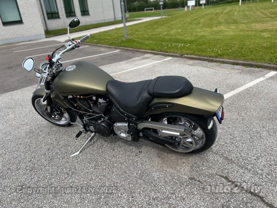 Zaļš Yamaha XV 1700 Warrior 2002 Tallina, ar dzinēja tilpumu 1.67 L un nobraukumu 28 tūkst. km par 5500 €, foto 2 vietnē AUTOMOTO.COM.LV
