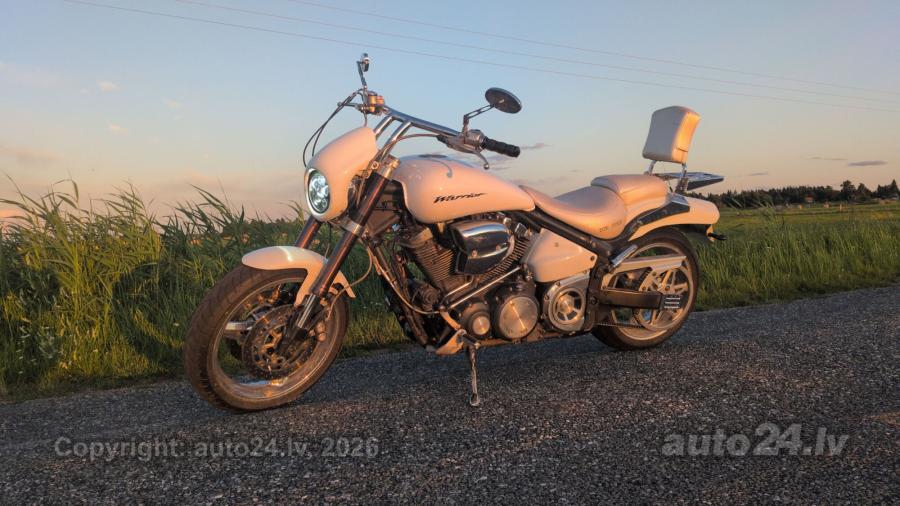Yamaha XV 1700 Warrior 2002 Repina, ar dzinēja tilpumu 1.67 L un nobraukumu 38 tūkst. km par 5999 €, foto 4 vietnē AUTOMOTO.COM.LV