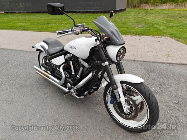 White Yamaha XV 1700 Warrior 2002 in Tartu, with an engine capacity of 1.67 L and mileage of 45 thousand km for 6100 €, photo 1 on AUTOMOTO.COM.LV