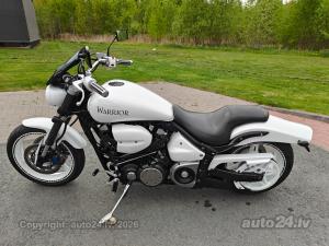 White Yamaha XV 1700 Warrior 2002 in Tartu, with an engine capacity of 1.67 L and mileage of 45 thousand km for 6100 €, photo 7 on AUTOMOTO.COM.LV