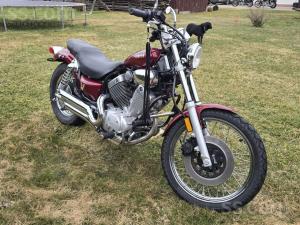 Yamaha XV 535 1987 in Kuldiga, with an engine capacity of 0.54 L and mileage of 0 thousand km for 1500 €, photo 3 on AUTOMOTO.COM.LV