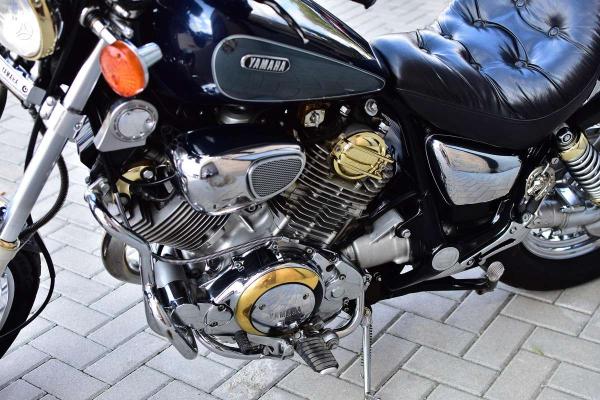 Melns Yamaha XV 1988 Kretinga, ar dzinēja tilpumu 0.75 L un nobraukumu 89 tūkst. km par 1399 €, foto 7 vietnē AUTOMOTO.COM.LV