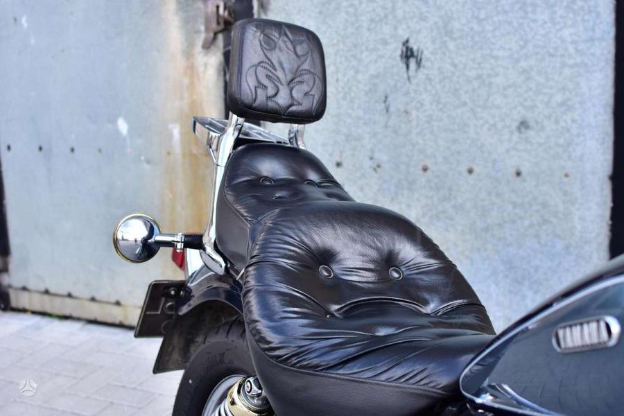 Melns Yamaha XV 1988 Kretinga, ar dzinēja tilpumu 0.75 L un nobraukumu 89 tūkst. km par 1399 €, foto 8 vietnē AUTOMOTO.COM.LV