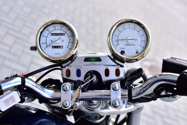 Melns Yamaha XV 1988 Kretinga, ar dzinēja tilpumu 0.75 L un nobraukumu 89 tūkst. km par 1399 €, foto 9 vietnē AUTOMOTO.COM.LV