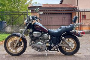 Black Yamaha XV 1989 in Vilnius, with an engine capacity of 0.75 L and mileage of 40 thousand km for 850 €, photo 3 on AUTOMOTO.COM.LV