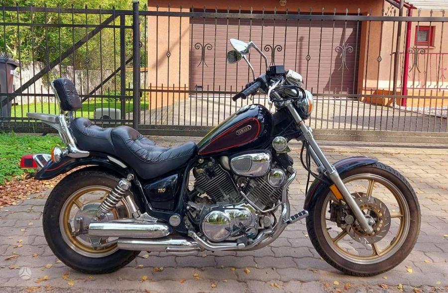 Black Yamaha XV 1989 in Vilnius, with an engine capacity of 0.75 L and mileage of 40 thousand km for 850 €, photo 4 on AUTOMOTO.COM.LV