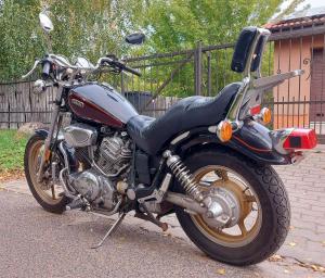 Black Yamaha XV 1989 in Vilnius, with an engine capacity of 0.75 L and mileage of 40 thousand km for 850 €, photo 6 on AUTOMOTO.COM.LV
