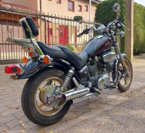 Black Yamaha XV 1989 in Vilnius, with an engine capacity of 0.75 L and mileage of 40 thousand km for 850 €, photo 8 on AUTOMOTO.COM.LV