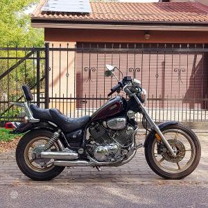 Black Yamaha XV 1989 in Vilnius, with an engine capacity of 0.75 L and mileage of 40 thousand km for 850 €, photo 9 on AUTOMOTO.COM.LV