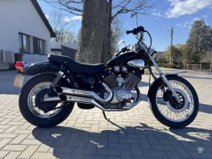 Melns Yamaha XV 1990 Kauņa, ar dzinēja tilpumu 0.53 L un nobraukumu 23 tūkst. km par 1300 €, foto 3 vietnē AUTOMOTO.COM.LV