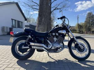 Melns Yamaha XV 1990 Kauņa, ar dzinēja tilpumu 0.53 L un nobraukumu 23 tūkst. km par 1300 €, foto 5 vietnē AUTOMOTO.COM.LV