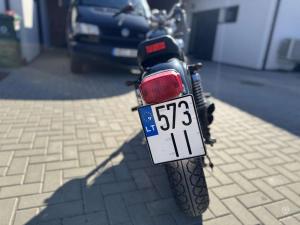 Melns Yamaha XV 1990 Kauņa, ar dzinēja tilpumu 0.53 L un nobraukumu 23 tūkst. km par 1300 €, foto 9 vietnē AUTOMOTO.COM.LV