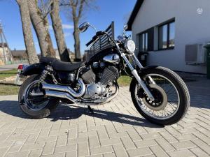 Melns Yamaha XV 1990 Kauņa, ar dzinēja tilpumu 0.53 L un nobraukumu 23 tūkst. km par 1300 €, foto 10 vietnē AUTOMOTO.COM.LV