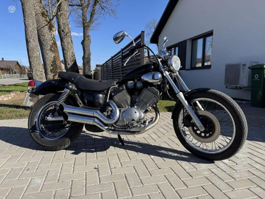 Melns Yamaha XV 1990 Kauņa, ar dzinēja tilpumu 0.53 L un nobraukumu 23 tūkst. km par 1300 €, foto 12 vietnē AUTOMOTO.COM.LV