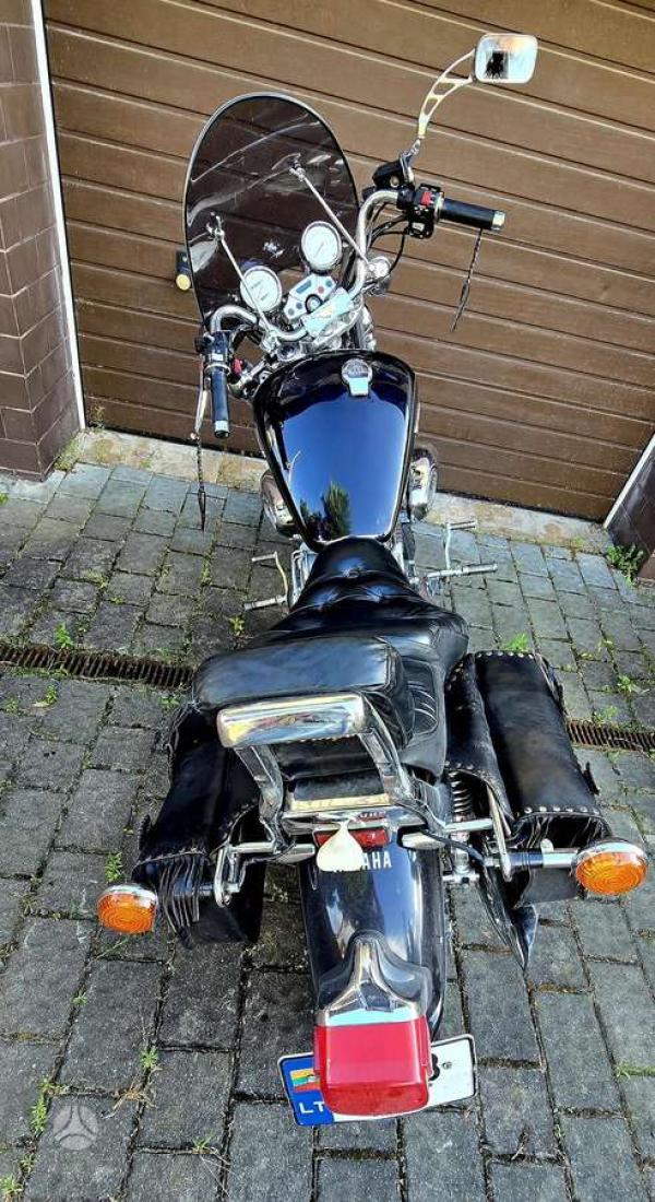 Melns Yamaha XV 1992 Panevēža, ar dzinēja tilpumu 1.10 L un nobraukumu 39 tūkst. km par 2500 €, foto 3 vietnē AUTOMOTO.COM.LV