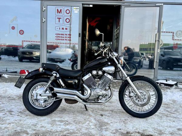 Melns Yamaha XV 1994 Viļņa, ar dzinēja tilpumu 0.54 L un nobraukumu 34 tūkst. km par 1999 €, foto 6 vietnē AUTOMOTO.COM.LV