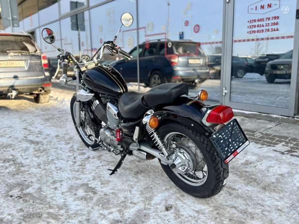 Melns Yamaha XV 1994 Viļņa, ar dzinēja tilpumu 0.54 L un nobraukumu 34 tūkst. km par 1999 €, foto 10 vietnē AUTOMOTO.COM.LV
